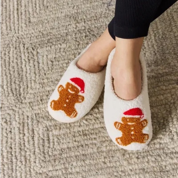 Melody | Shoes | Newmelody Christmas Cozy Gingerbread Slippers Offers ...